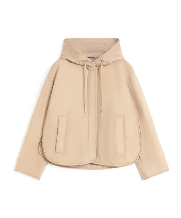 Max Mara Drawstring Hooded Jacket