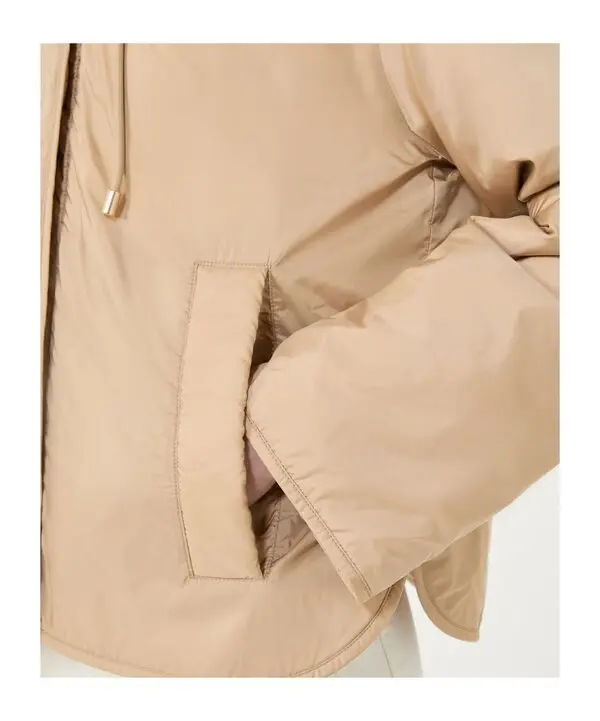 Max Mara Drawstring Hooded Jacket