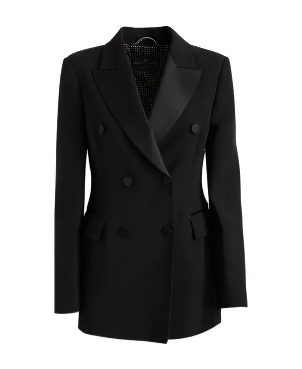 Ermanno Scervino Peak Lapel Double-breasted Blazer