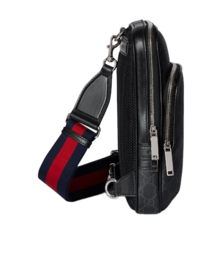 Gucci Gg Monogram Messenger Bag