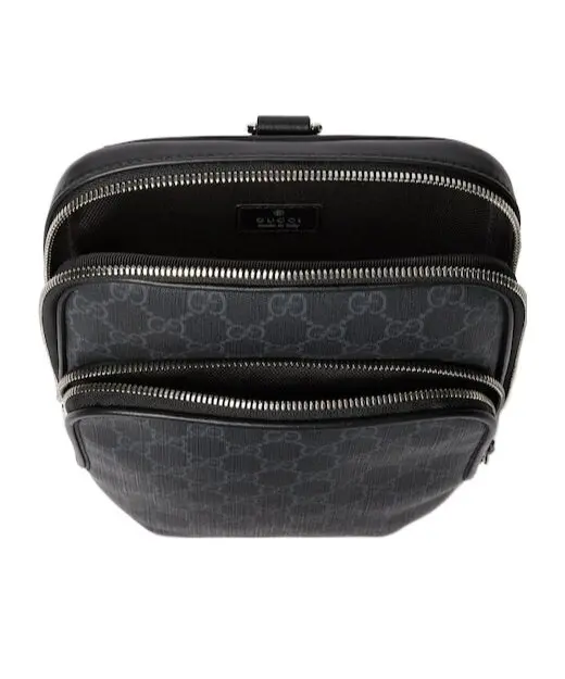 Gucci Gg Monogram Messenger Bag