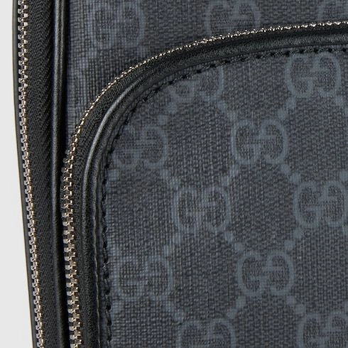 Gucci Gg Monogram Messenger Bag