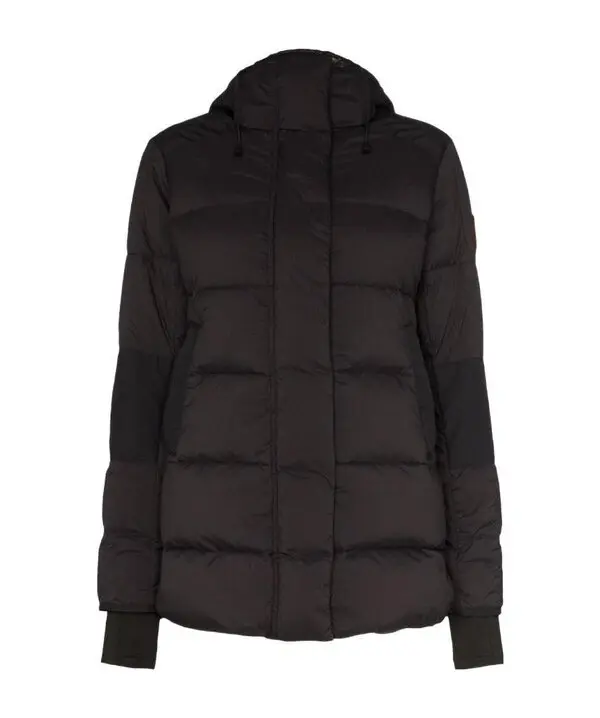Canada Goose Logo Patch Quilted Down Jacket
