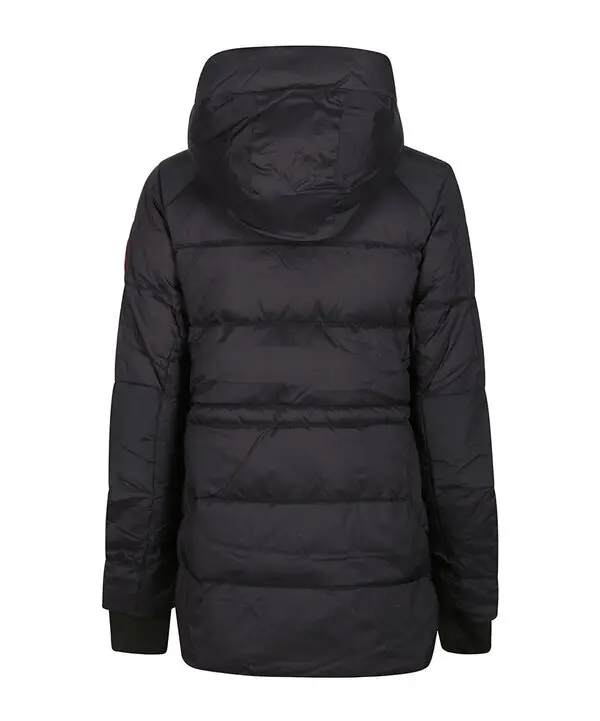 Canada Goose Logo Patch Quilted Down Jacket