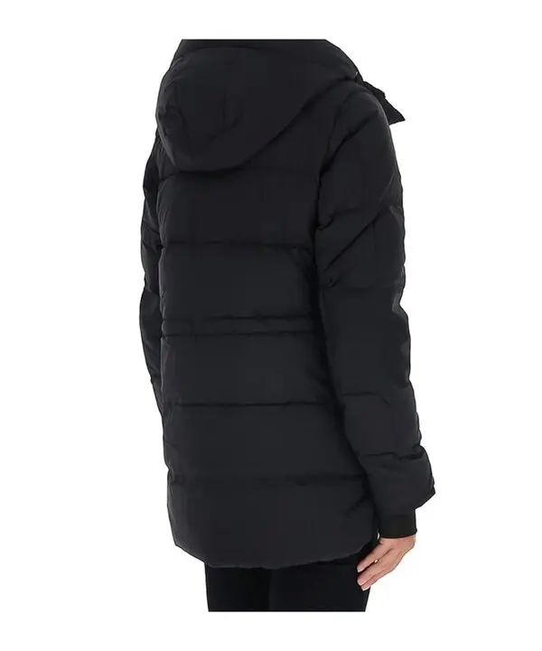 Canada Goose Logo Patch Quilted Down Jacket