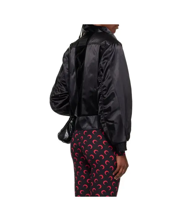 MARINE SERRE High Collar Bomber Jacket