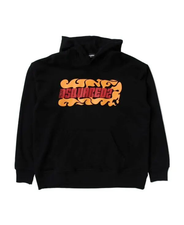 Dsquared2 Logo Print Hooded Sweater