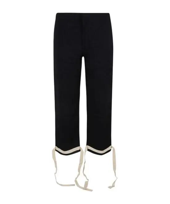 JIL SANDER Tailored Denim Trousers - Black