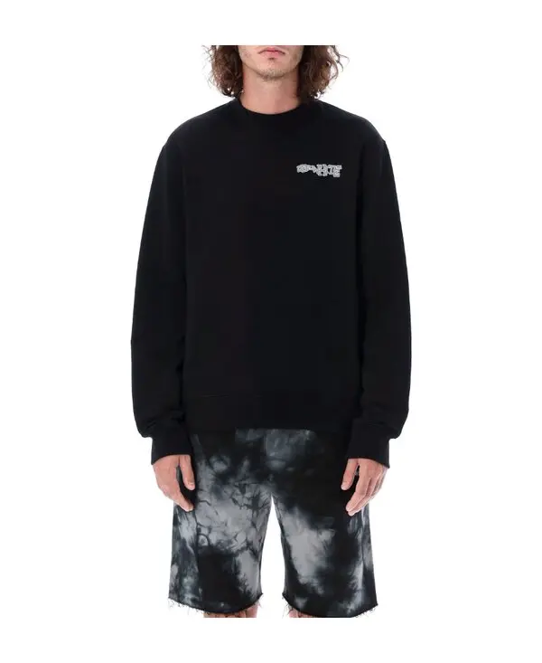 Off-White Carlos Logo Slim Sweatshirt