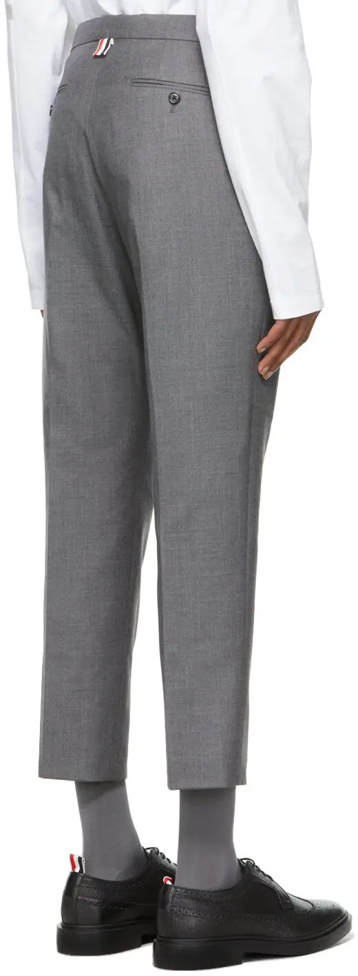 Thom Browne Tailored Pants Medium Grey - Medium Gray