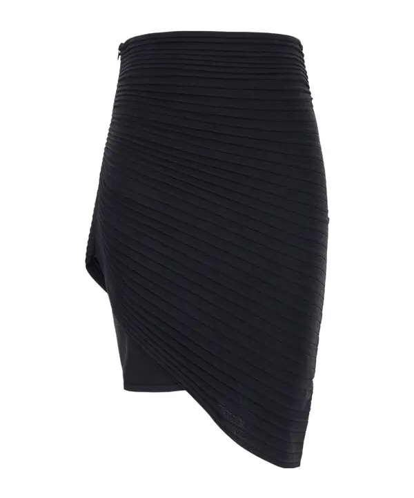Philosophy Di Lorenzo Serafini Asymmetric Pleated Mini Skirt