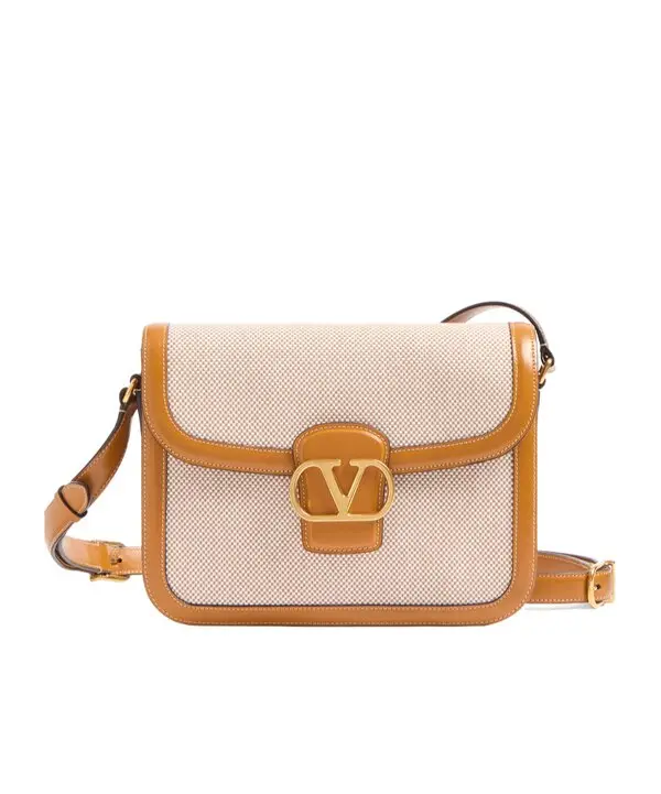 Valentino Garavani Vlogo Signature Foldover Top Shoulder Bag - Multicolor