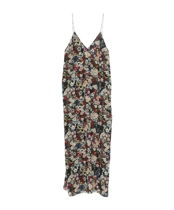 Khaite Taja Printed Maxi Dress