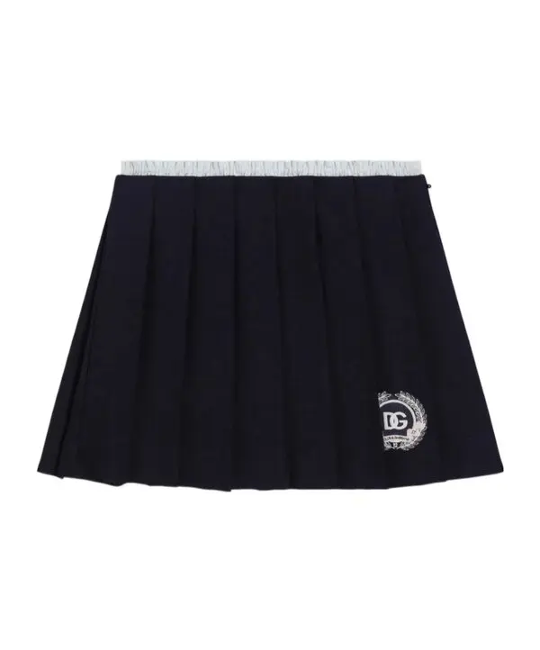 Dolce & Gabbana Pleated Mini Skirt
