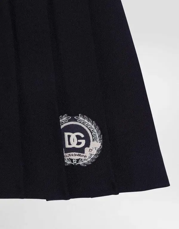 Dolce & Gabbana Pleated Mini Skirt