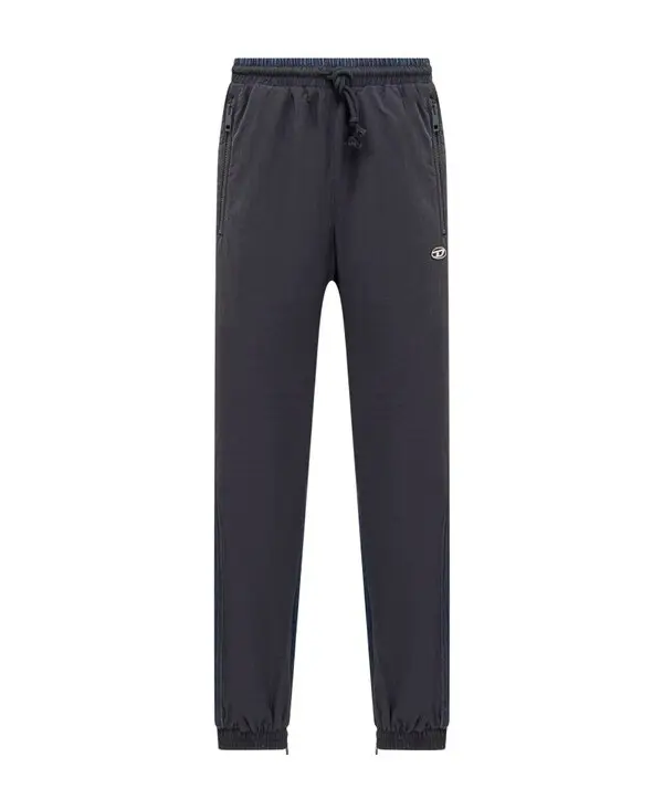 DIESEL® P-bright Logo Patch Colour-block Track Pants