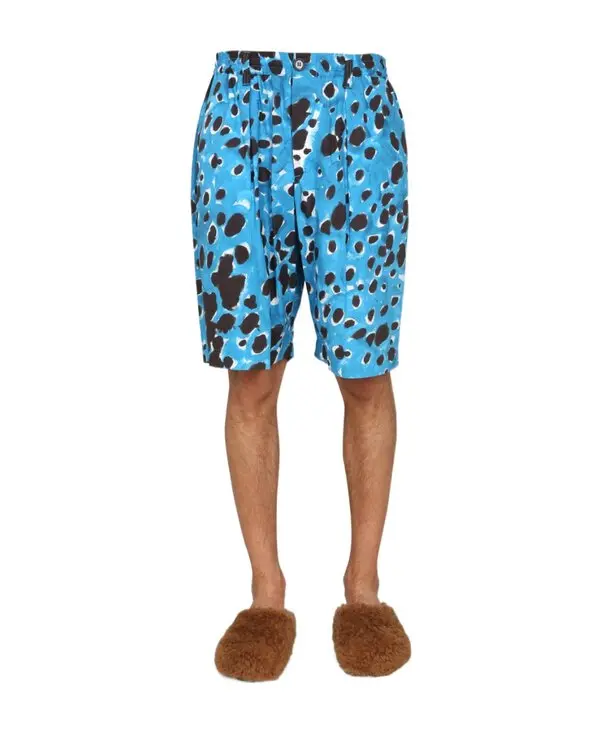 Marni Pop Dots Print Bermuda Shorts - Multicolor