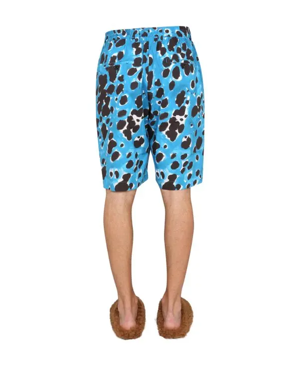 Marni Pop Dots Print Bermuda Shorts