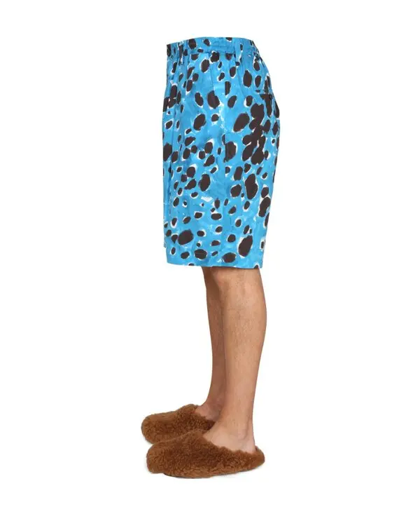 Marni Pop Dots Print Bermuda Shorts