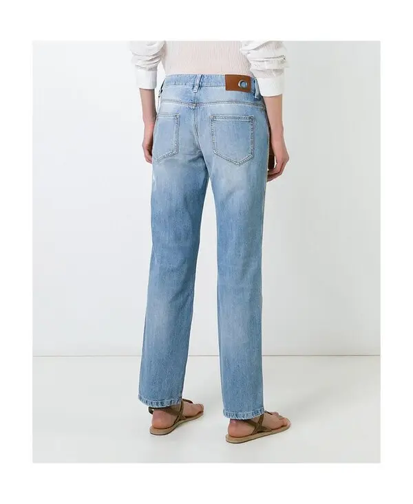 Ermanno Scervino Slim Fit Embellished Jeans