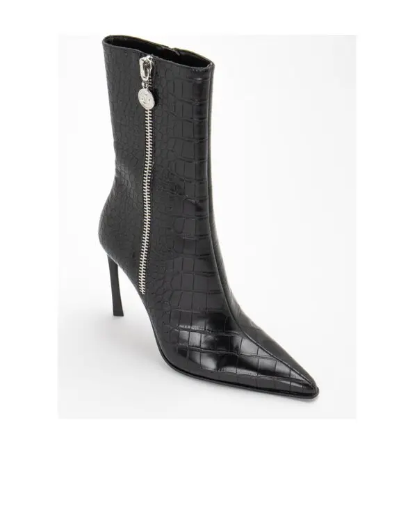 Versace Zip Stiletto Boots