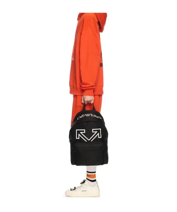 Off-White Heritage Logo Printed Backpack