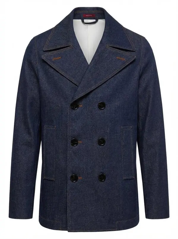 Gucci Double Breasted Denim Jacket
