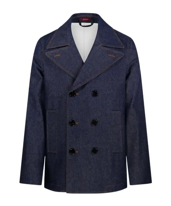 Gucci Double Breasted Denim Jacket