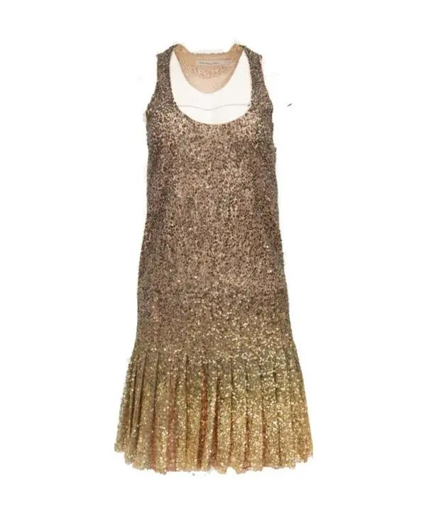 Dior Sequined Dress - Multicolor