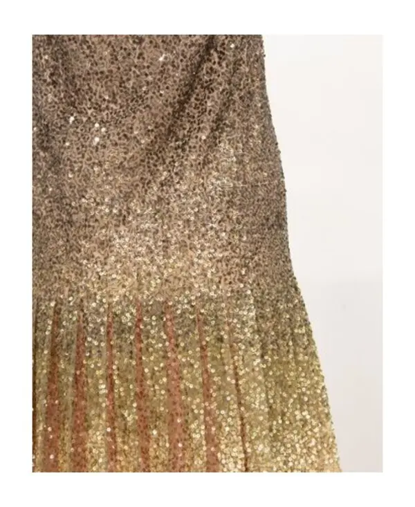 Dior Sequin Embellished Pleated Dress