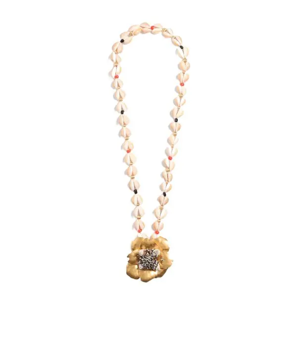 Valentino Garavani Jardin Aquatique Necklace - Yellow