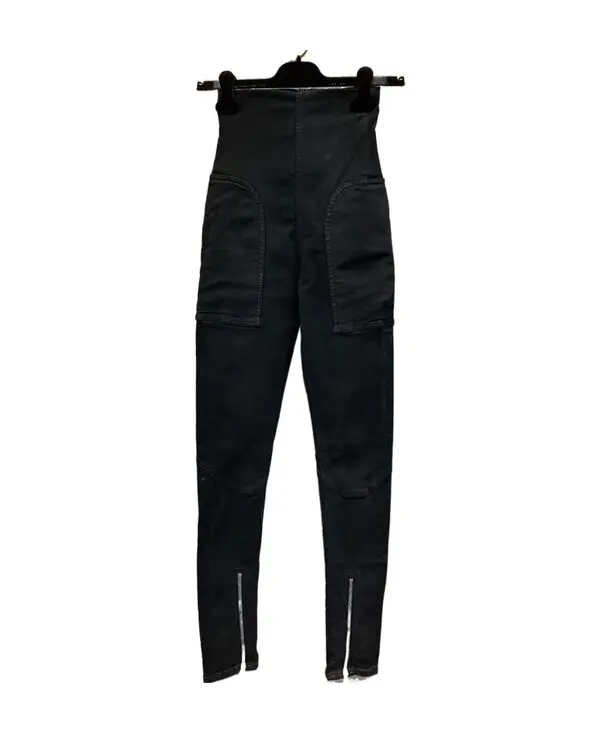 Rick Owens Zipper Leg Denim Trousers