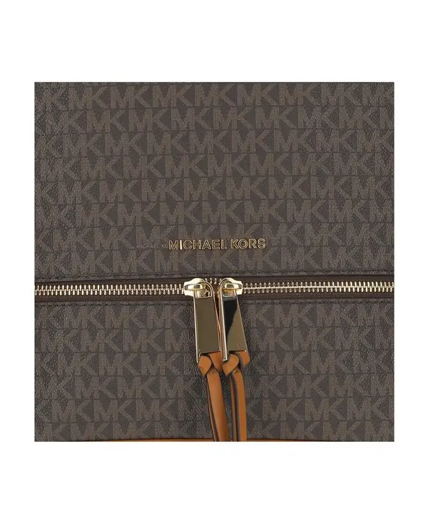 Michael Kors Rhea Monogram Medium Logo Backpack