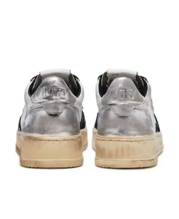 AUTRY Panelled Low-top Sneakers - Nude