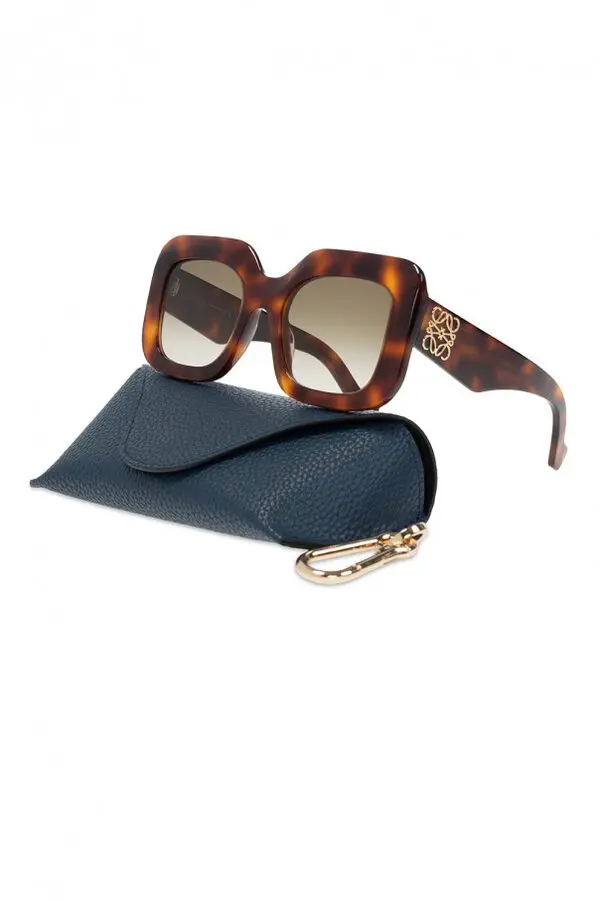 Loewe Oversized Square Sunglasses - Nude