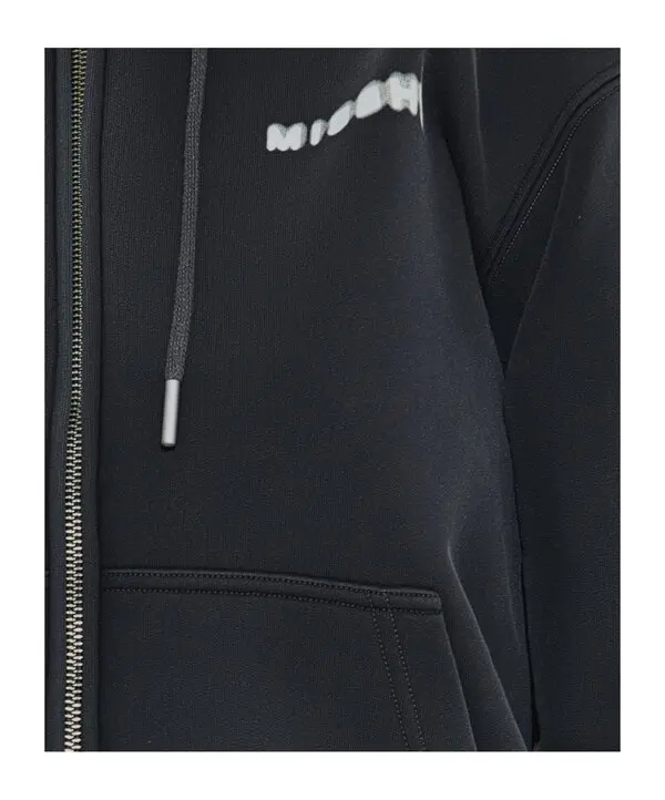 MISBHV Zip-up Hoodie With Logo Detailing