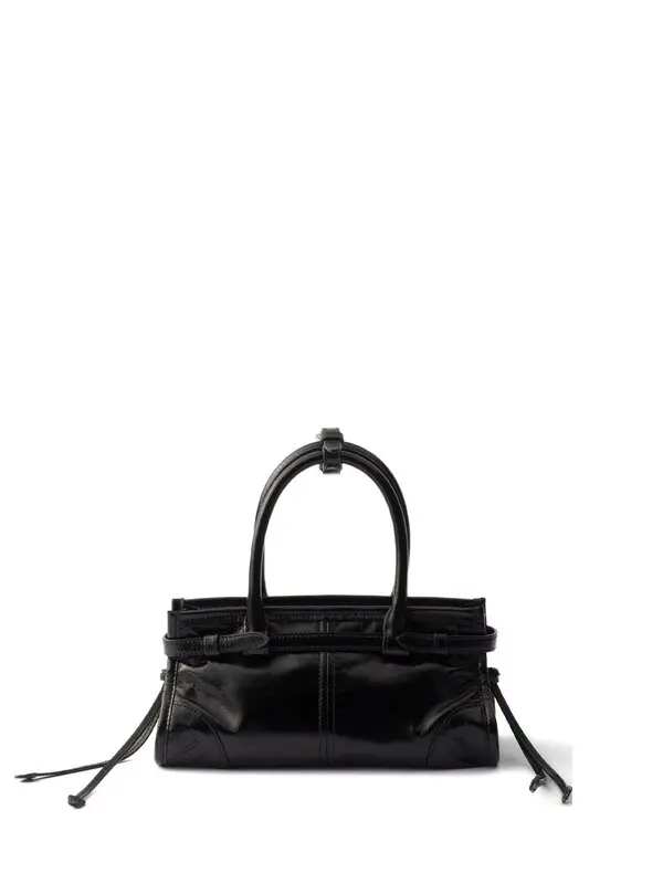 Prada Logo Tote Bag - Black