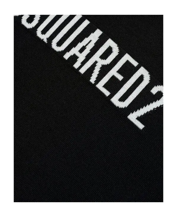 Dsquared2 Logo Print Crew Neck Jumper