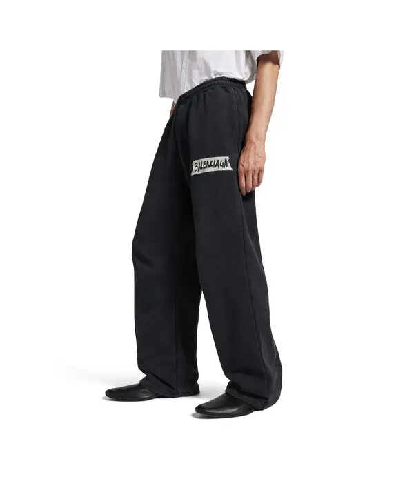 Balenciaga Masking Tape Baggy Trousers