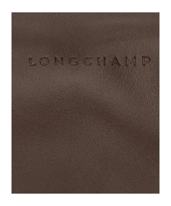 Longchamp Leather Shoulder Bag - Brown