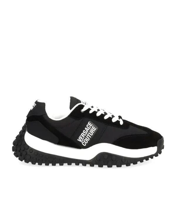 Versace Logo Printed Low-top Sneakers