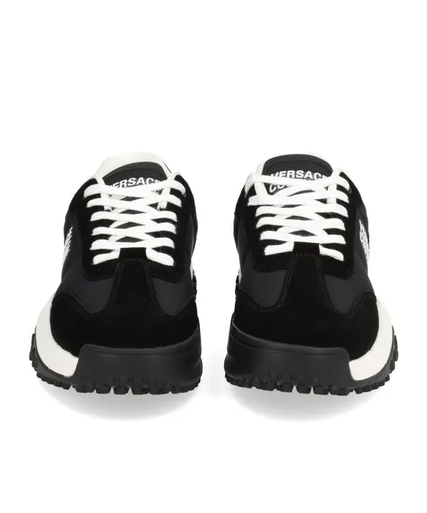 Versace Logo Printed Low-top Sneakers