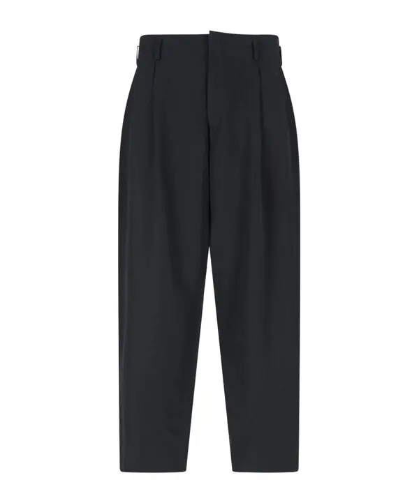 Comme Des Garçons Belt Loop Casual Pants - Black