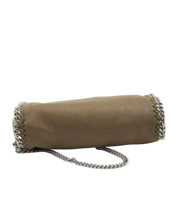 Stella McCartney Mini Falabella Chain-trimmed Tote Bag - Green
