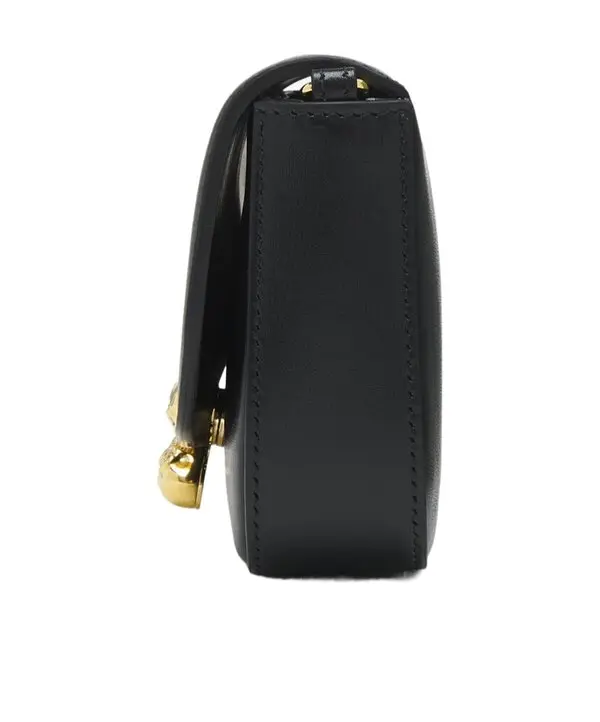 Alexander McQueen Skull Flower Chain Shoulder Bag - Black