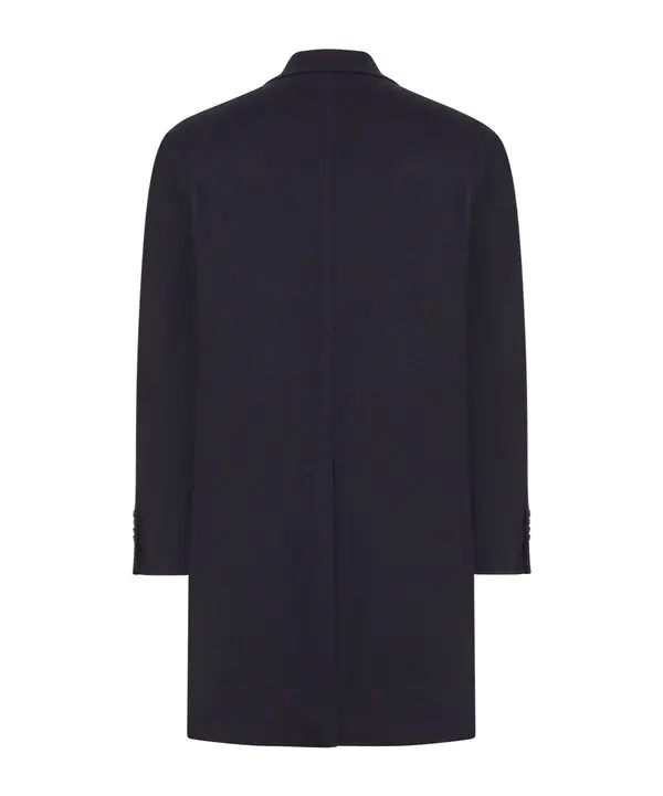 Tagliatore Long-sleeved Coat - Blue