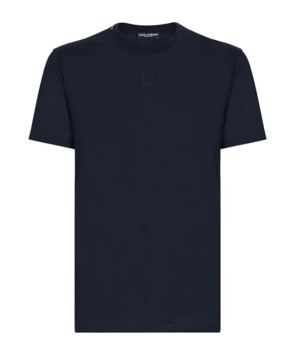Dolce & Gabbana Dolce Gabbana Logo Embroidered Crewneck T-shirt