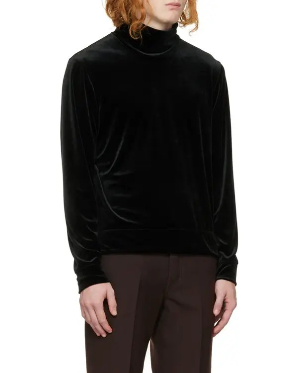 TOM FORD Small High-necked Velvet Sweater