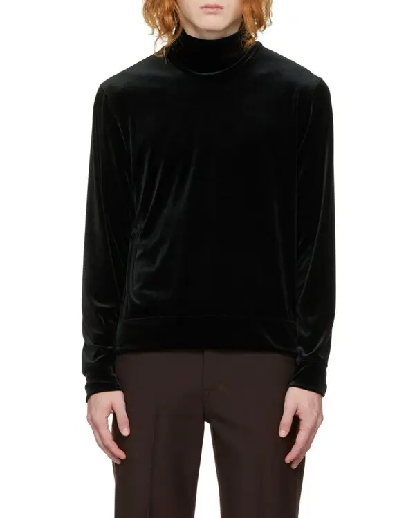 TOM FORD Small High-necked Velvet Sweater