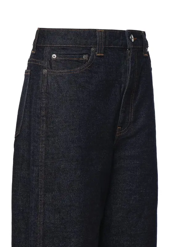 Khaite Dane High Waisted Wide-leg Jeans